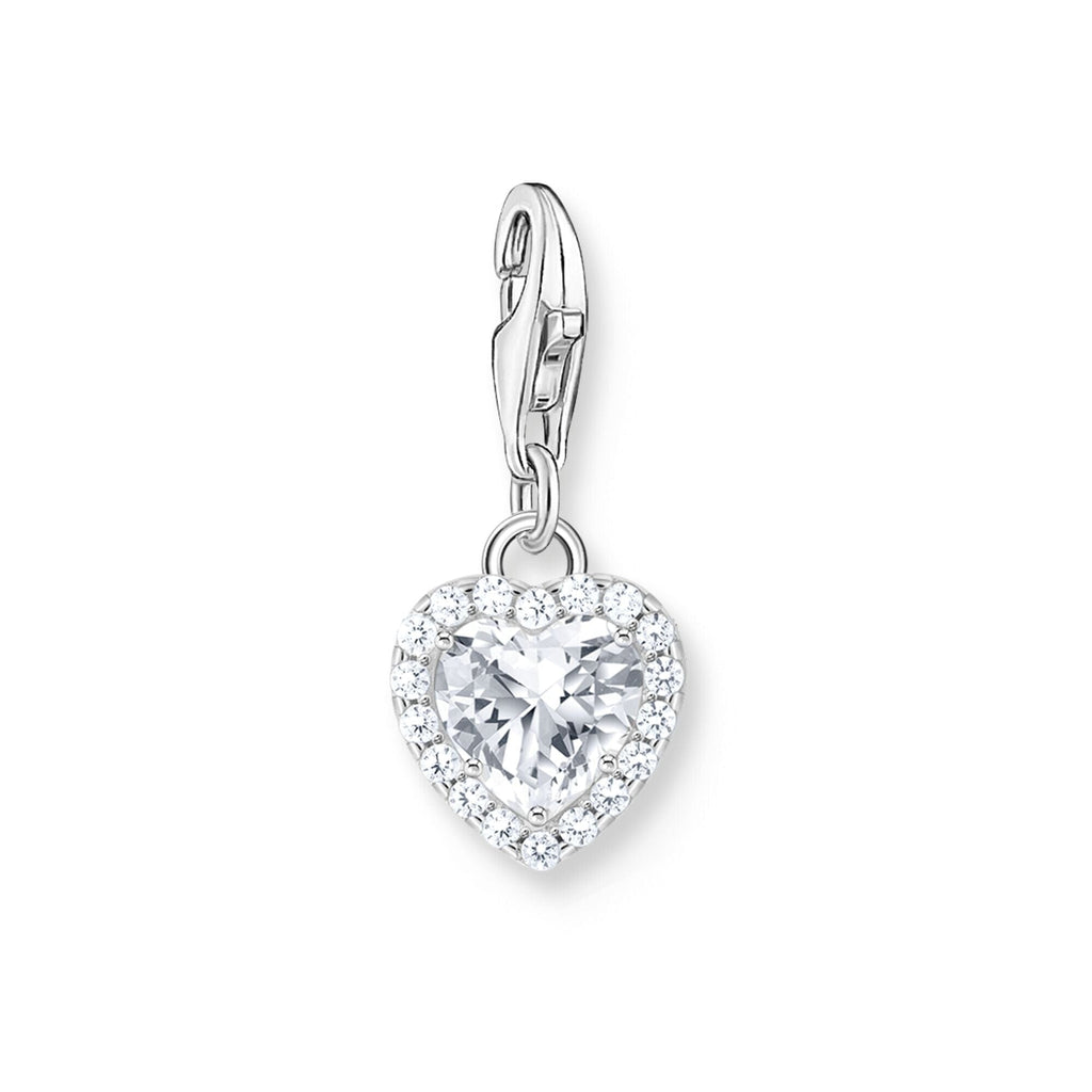 THOMAS SABO White heart charm – Bevilles Jewellers