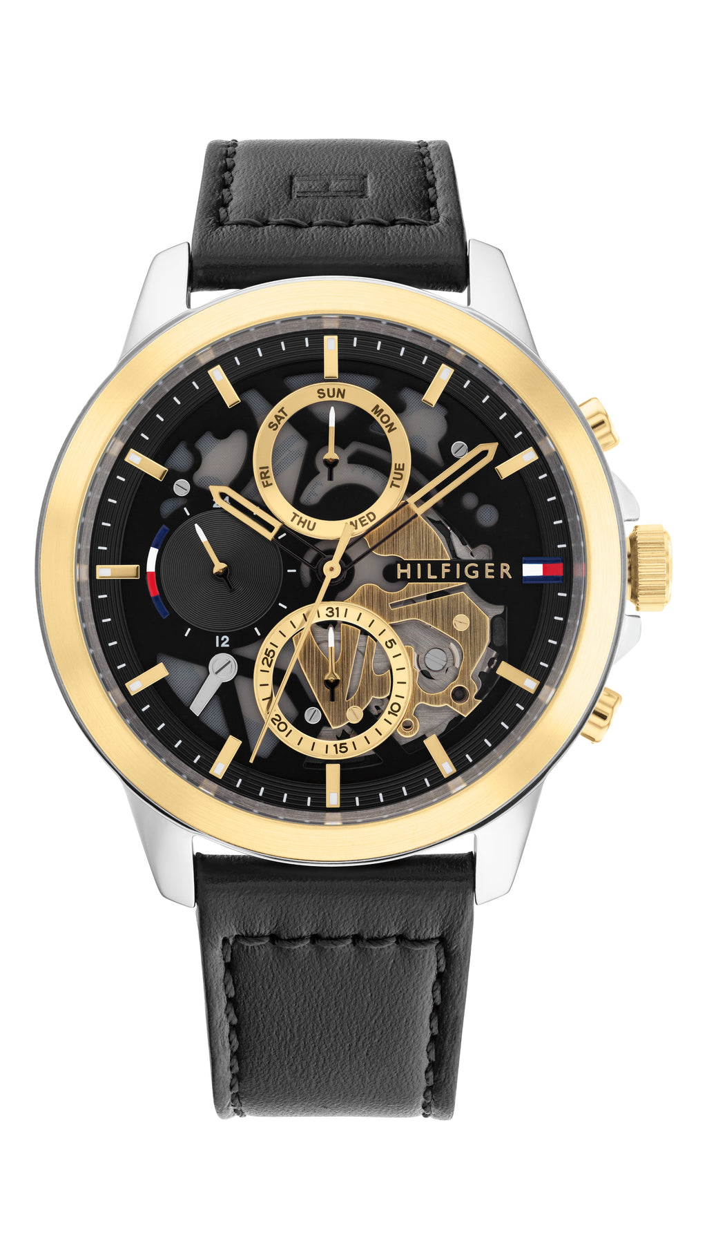 Tommy Hilfiger Henry Black and Gold Men's Watch 1710474 – Bevilles ...