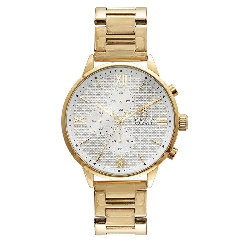 Roberto Carati Jarrod Multifunction Gold Watch – Bevilles Jewellers