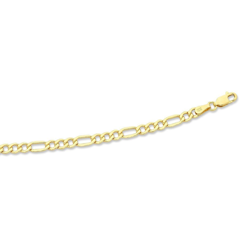 9kt Yellow Gold 55cm Chain Necklace